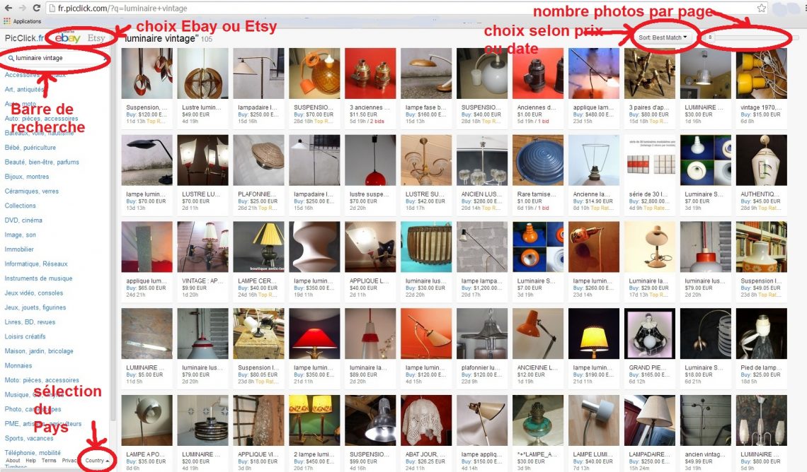 Optimisez vos achats eBay avec PicClick